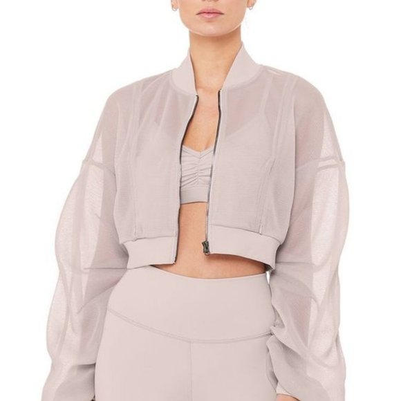 ALO Yoga | Jackets & Coats | Alo Field Jacket Rosewood Large | Poshmark
